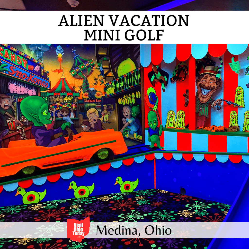 Alien Vacation Mini Golf - Visit Ohio Today