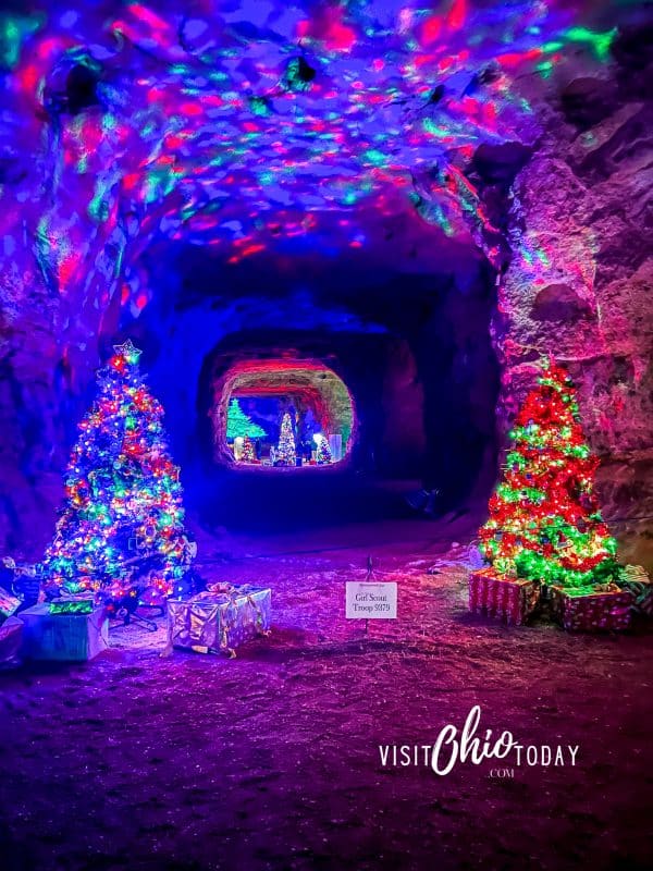 White Gravel Mines Christmas Caves - Visit Ohio Today