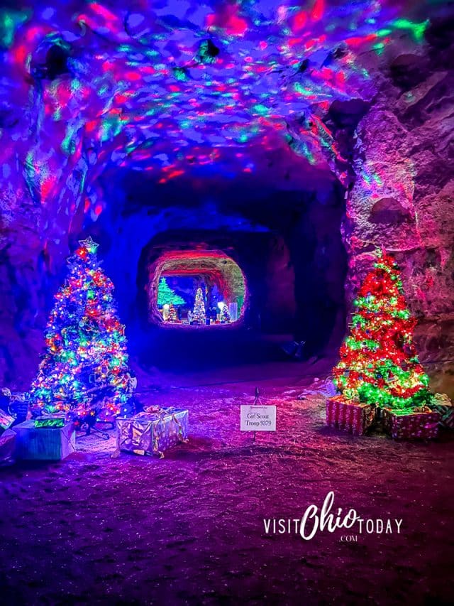 White Gravel Mines Christmas Caves - Visit Ohio Today