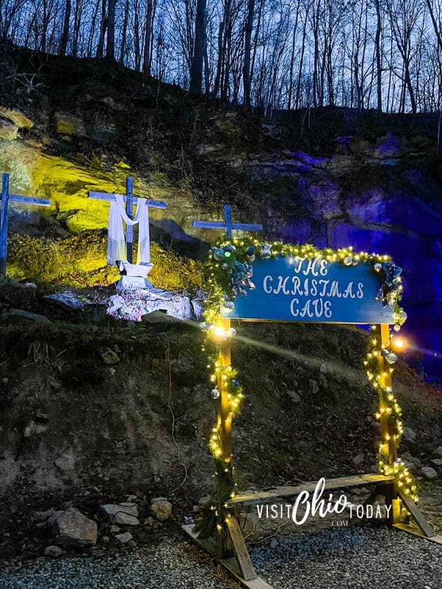 White Gravel Mines Christmas Caves - Visit Ohio Today