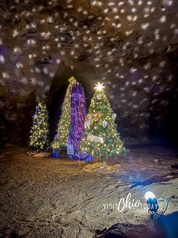 White Gravel Mines Christmas Caves - Visit Ohio Today