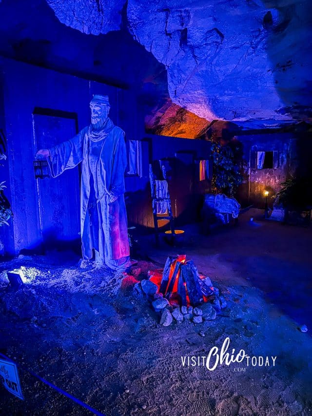 White Gravel Mines Christmas Caves - Visit Ohio Today